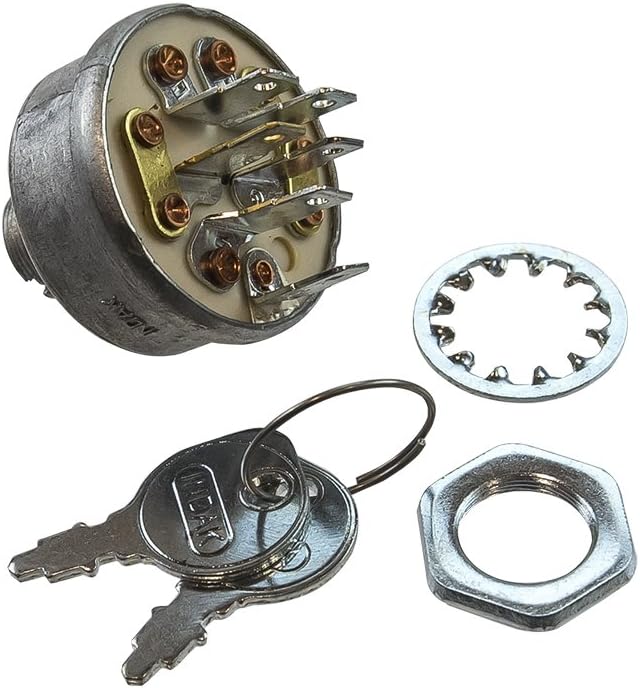 Amazon.com: Ignition Key Switch w/ 2 Keys fits Cub Cadet 3184 3186 3206 ...
