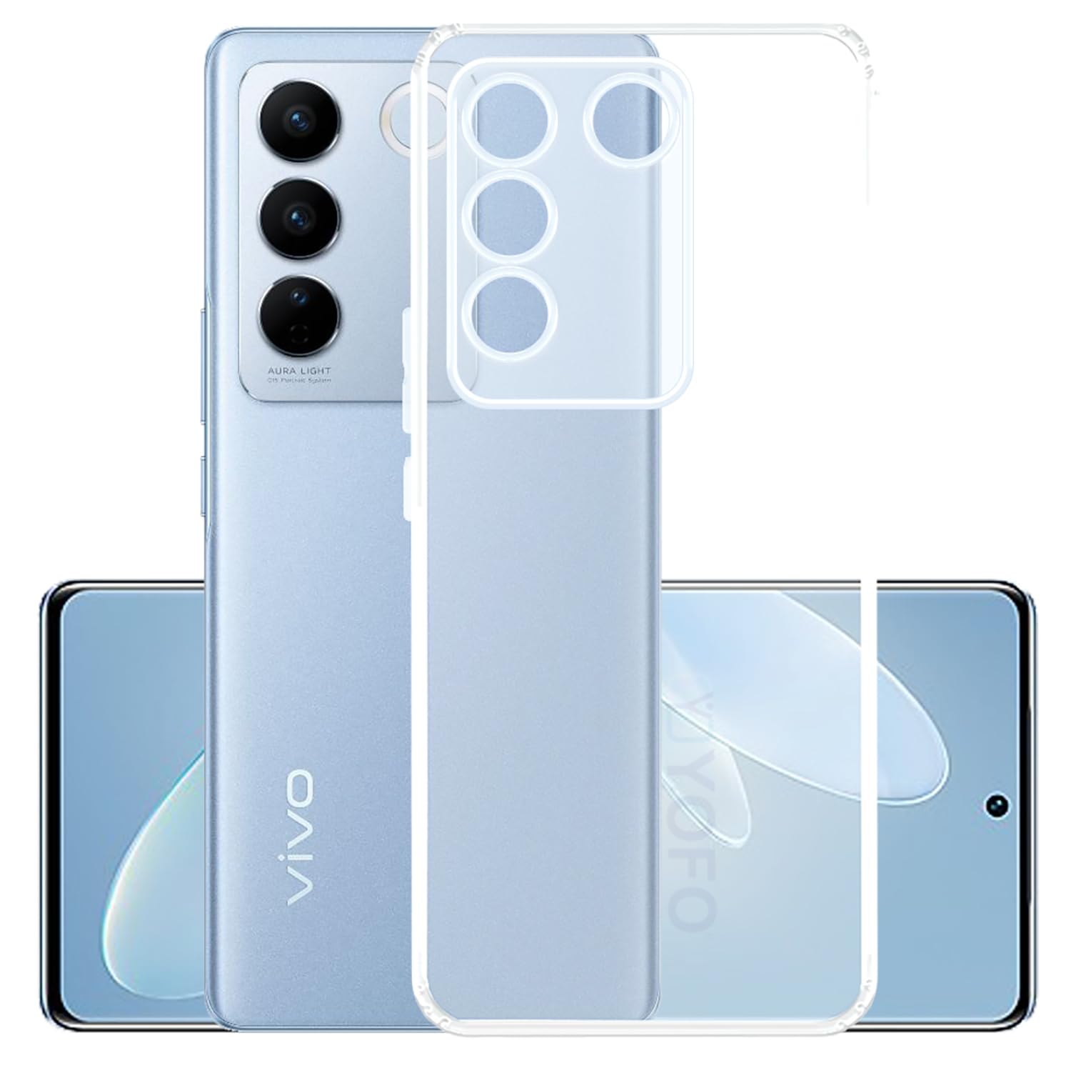 YOFO Back Cover for Vivo V27 (5G)/ V27 Pro (5G)/ S16 (5G)/ S16 Pro (5G ...