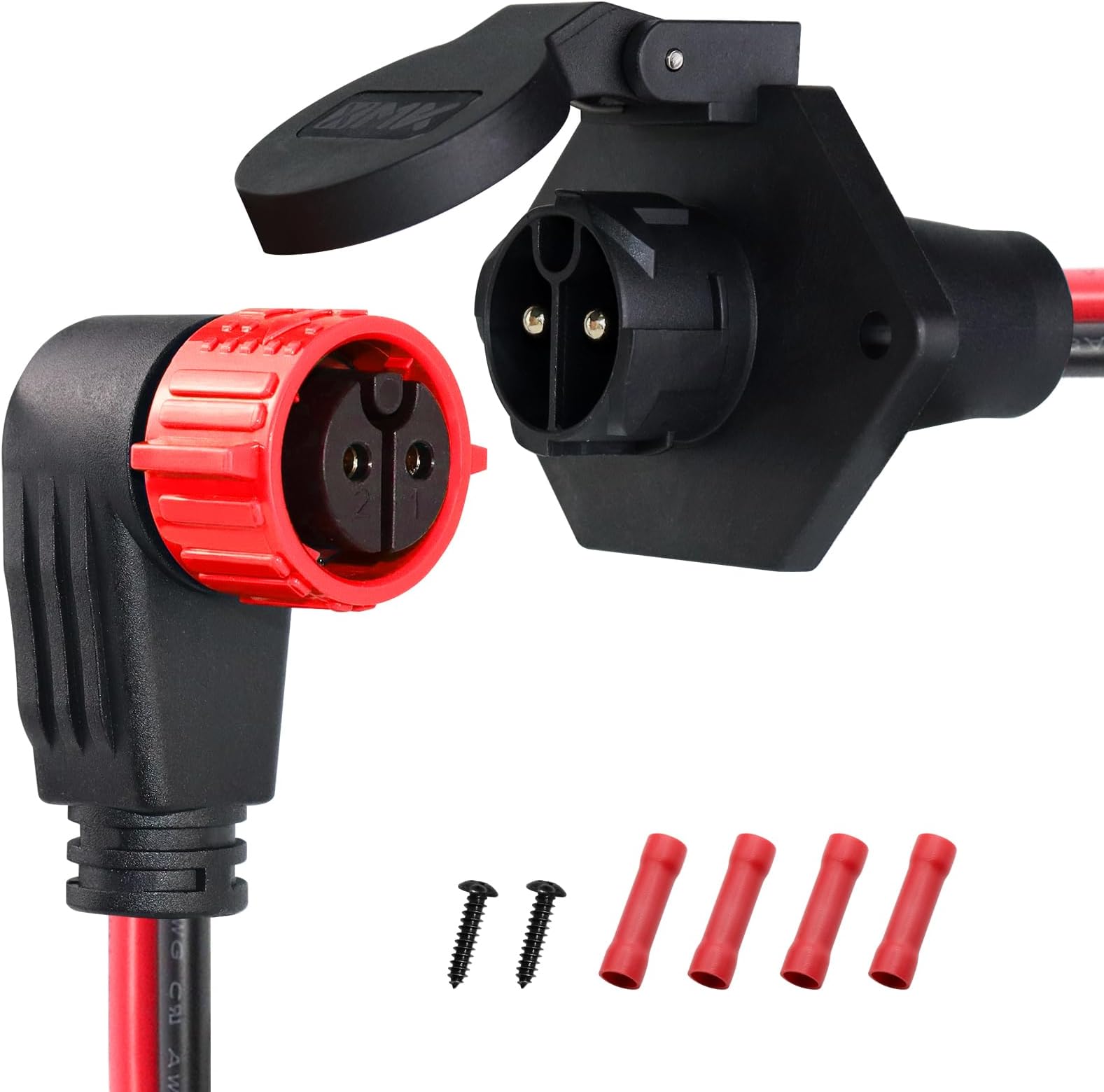 Amazon.com: Trolling Motor Plug,12V/24V/26V/48V Trolling Motor Plug and ...