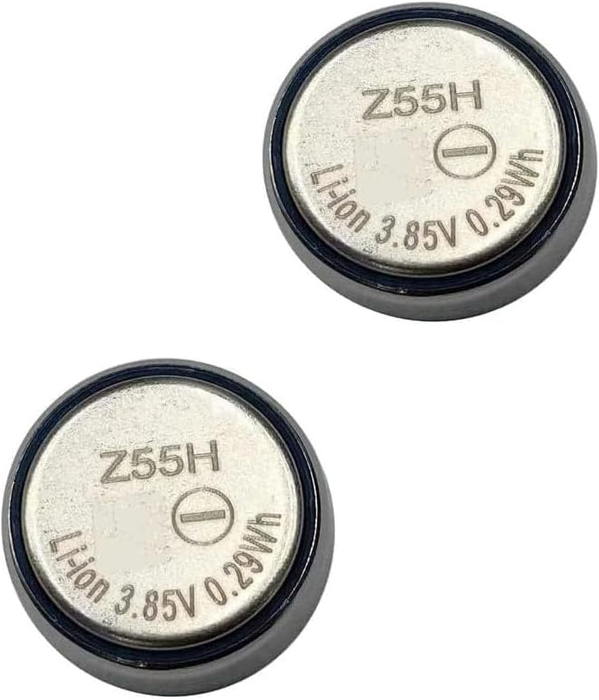 Backupower Lot de 2 batteries de rechange 3,85 V 70 mAh 0,29 Wh Z55H ...