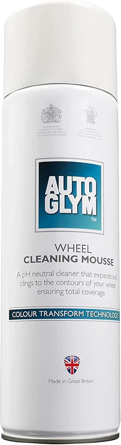 Autoglym Wheel Cleaning Mousse, 500ml - Car Wheel Cleaning Mousse with ...