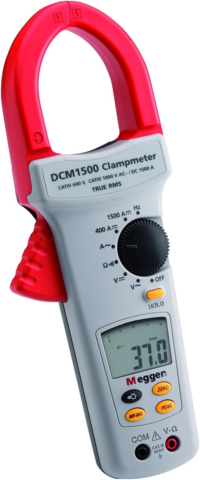 Megger DCM1500 AC/DC Clamp Meter, Grey : Amazon.in: Industrial & Scientific