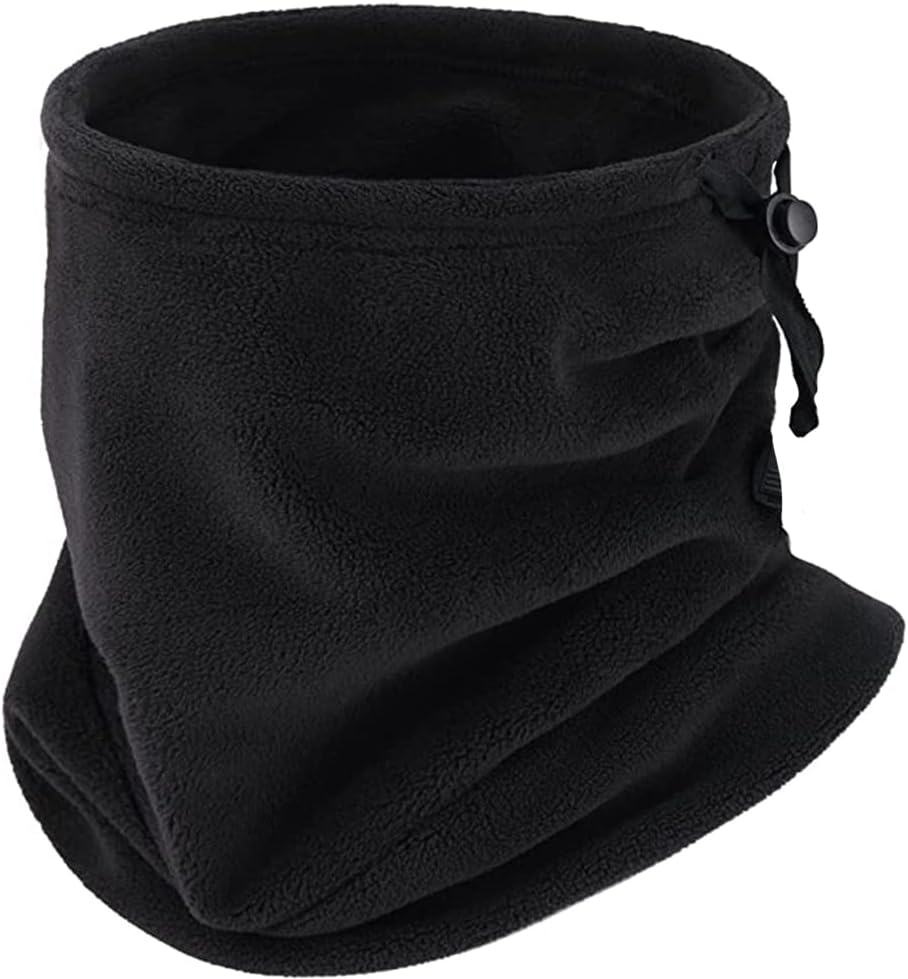 Generico Scaldacollo uomo Scaldacollo donna Passamontagna Scaldacollo scalda collo nero unisex ...