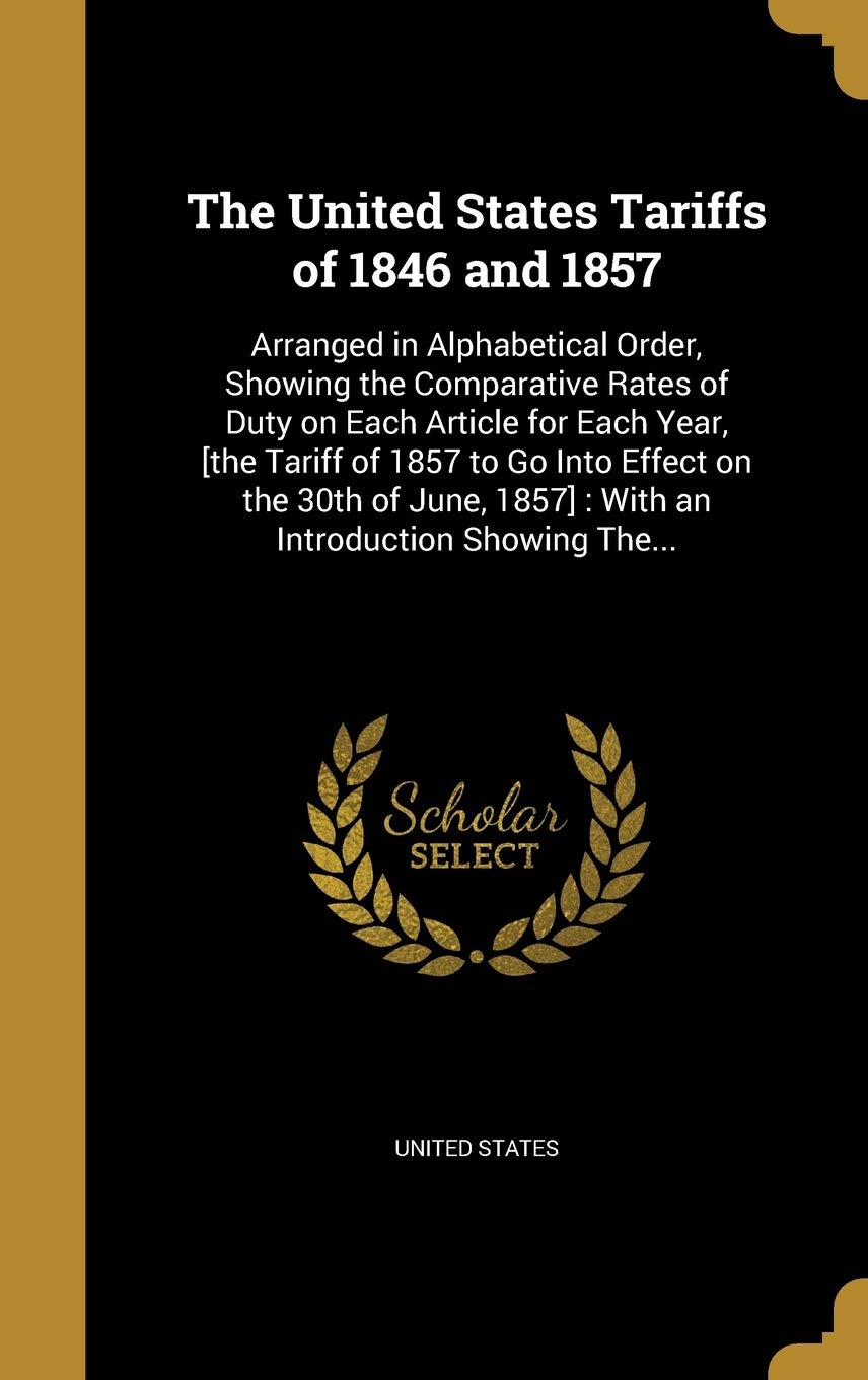 Tariff Of 1857