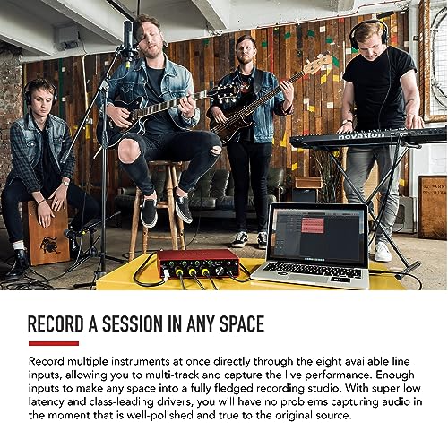 Focusrite Scarlett 18i8 3rd Gen USB Audio Interface, for Producers ...