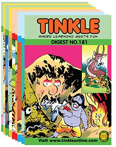 Tinkle Digest 10 in 1 (Vol - 181, 182, 183, 184, 185, 186, 187, 188 ...