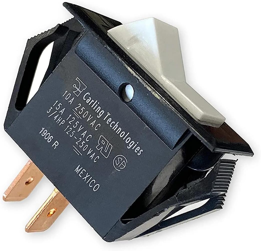 Amazon.com: "Carling Technologies L11D1S001-AZZ00-000 Switch, Rocker, L ...