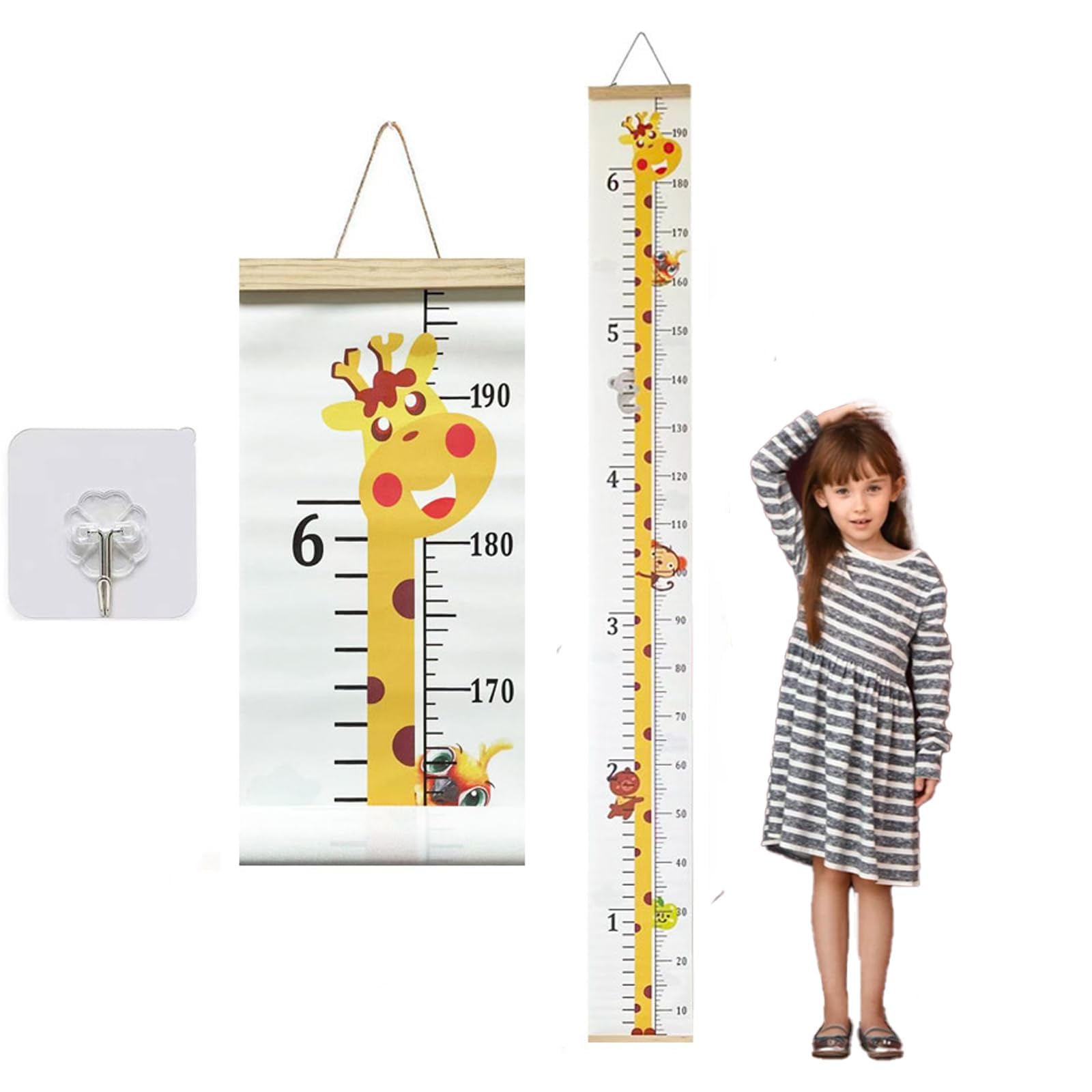 Buy STBNVF 1Pcs Height Chart, Nursery Height Charts, Height Wall Chart ...