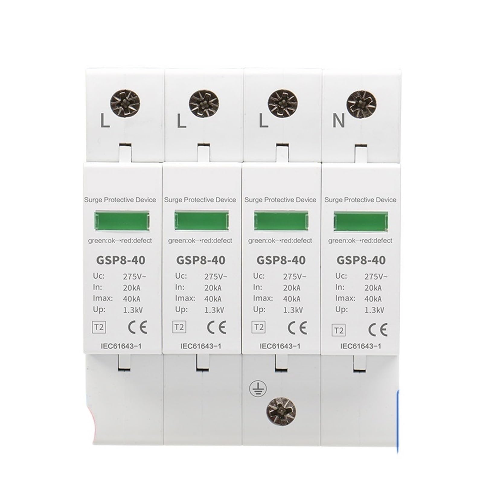 3p N Ac Spd Din Rail 4 Pole Ac275v 400v | Desertcart INDIA