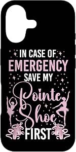 Amazon.com: Ballet Dancer Dance Girl Ballerina Pointe Shoe in Case of ...