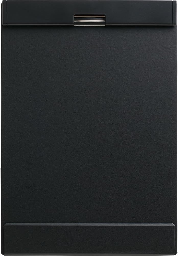 Amazon.com: King Jim Clipboard, Mag Flap, Black, 5085 Black, A4 Short ...