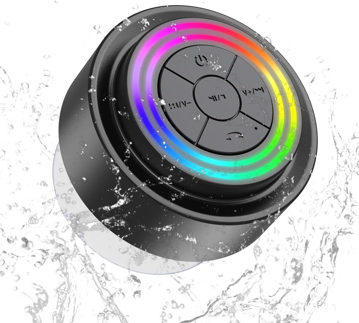 Amazon.com: Bluetooth Shower Speaker, Portable Shower Speakers Wireless ...