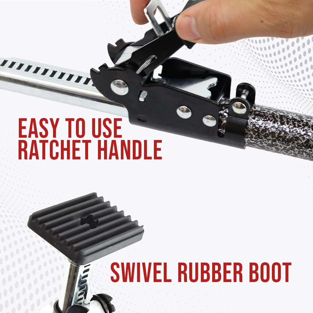 Snapklik.com : BoxerTool Ratcheting Cargo Bar Heavy Duty Adjustable 40 ...