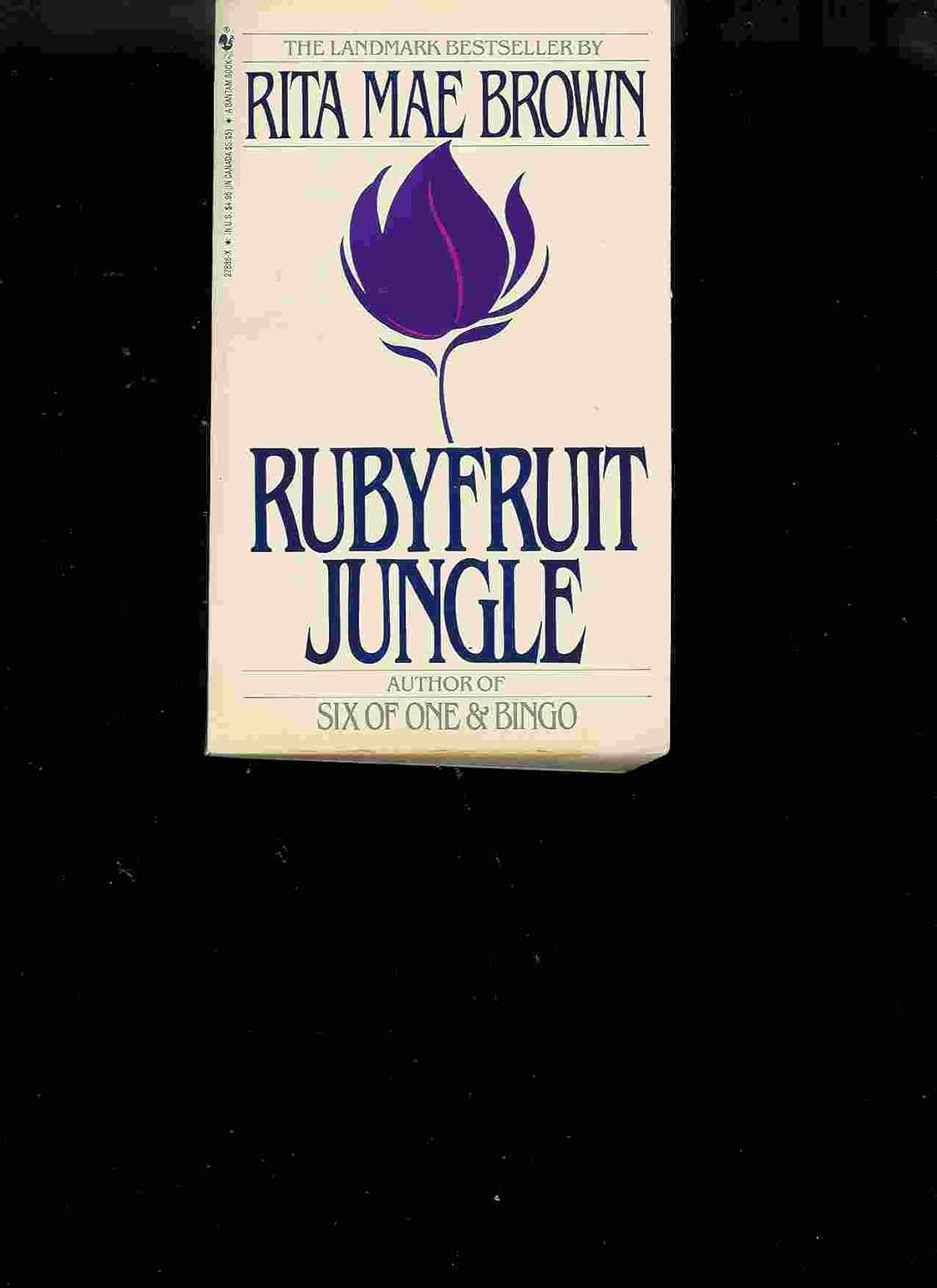 Amazon.com: Rubyfruit Jungle: 9780553278866: Brown, Rita Mae: Books
