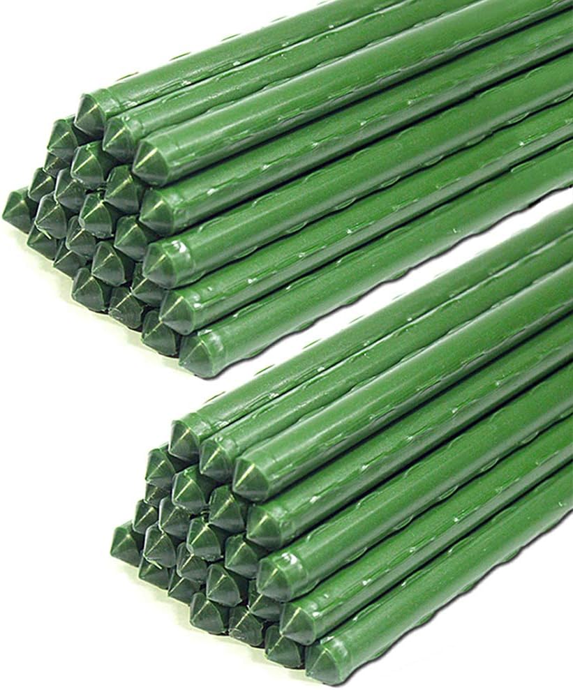 Amazon.com : Kogrew, 6Ft 25Pcs Plant Stakes Garden Tomato Sticks ...