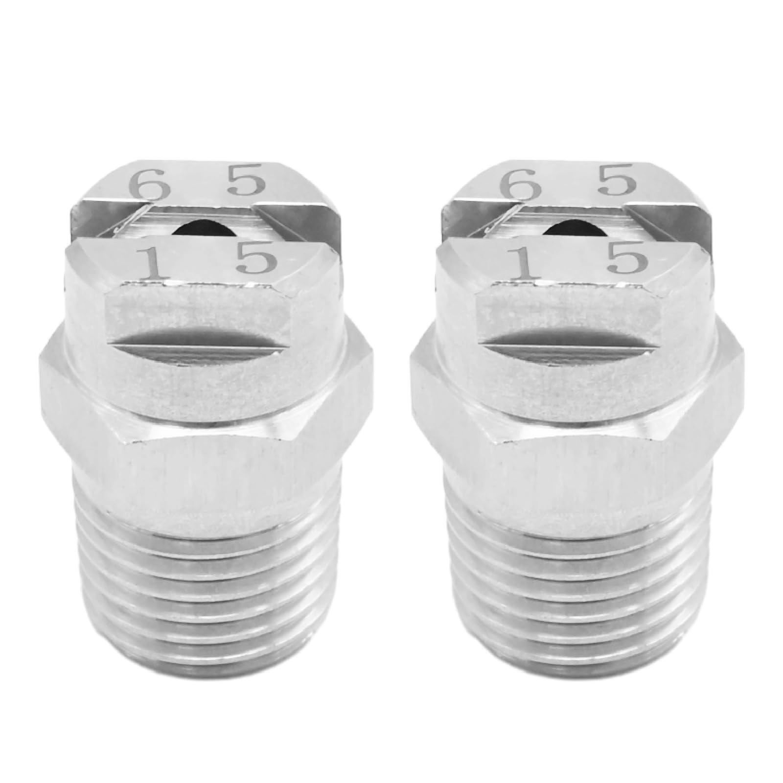 Misting Nozzles 1/4 Uxcell Spray Nozzle Tips, 5Pcs - 304 Stainless ...