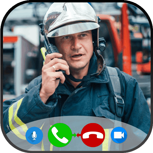 FIREFIGHTER Video Call - Simulate call with FIREFIGHTER - Prank Video ...