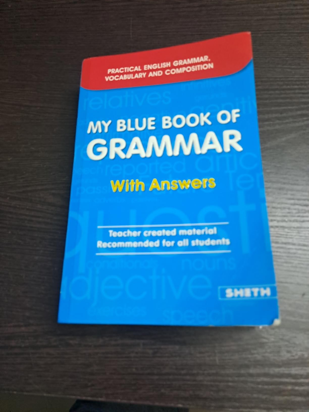 My Blue Book of Grammar with Answers Teachers created material ...