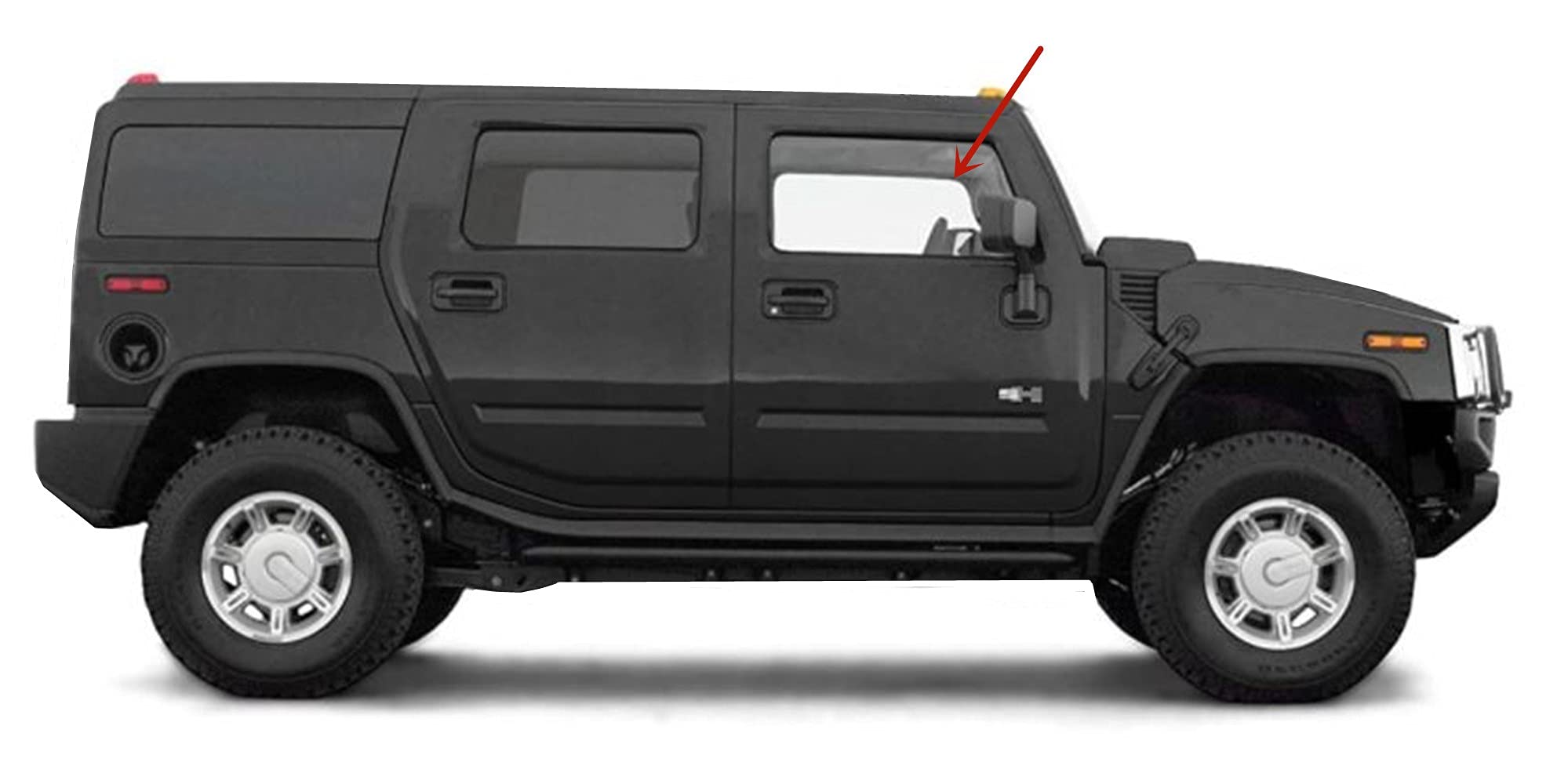 Hummer H2 Side View