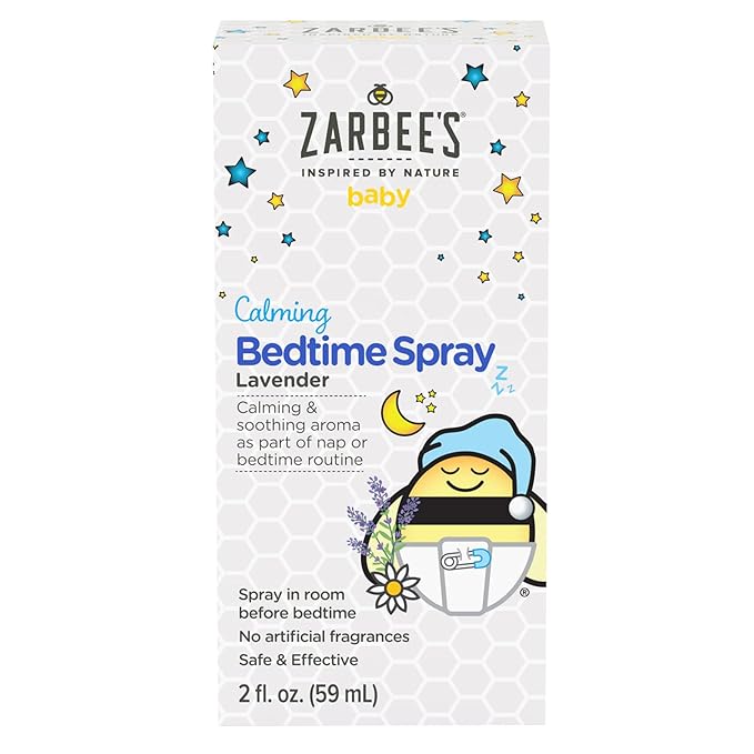 Amazon.com: Zarbee's Baby Sleep Spray, Calming Bedtime Spray with ...