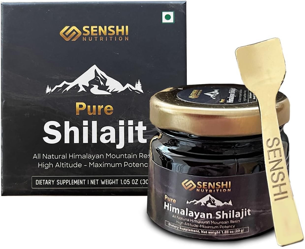 Amazon.com: Shilajit - All Natural Maximum Potency Himalayan Mountain ...
