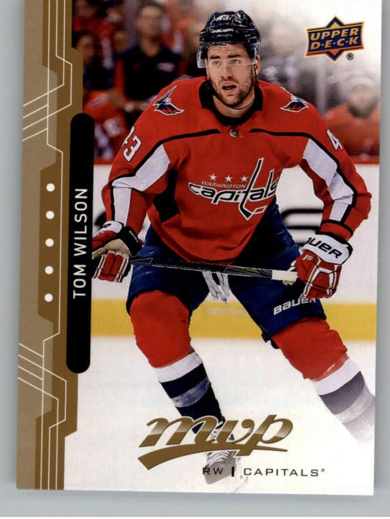 Amazon.com: 2018-19 UD MVP #98 Tom Wilson Washington Capitals Upper ...