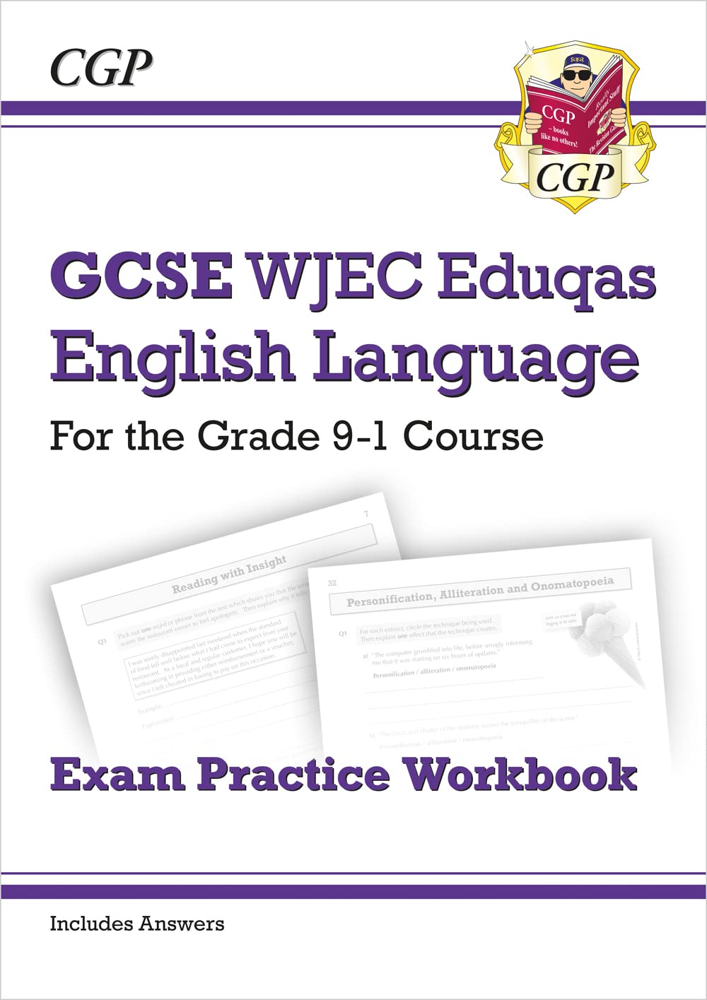 Compare gcse english language wjec eduqas exam practice workbook ...