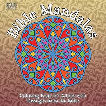 Bible Mandalas: Coloring Book for Adults with Passages from the Bible ...