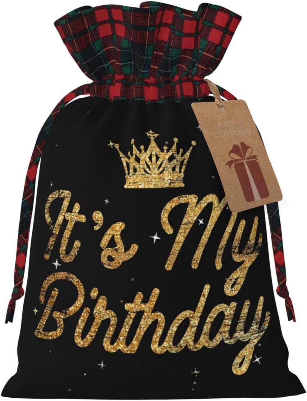 Amazon.com: FBCAL It's My Birthday Drawstring Gift Bags for Kids ...
