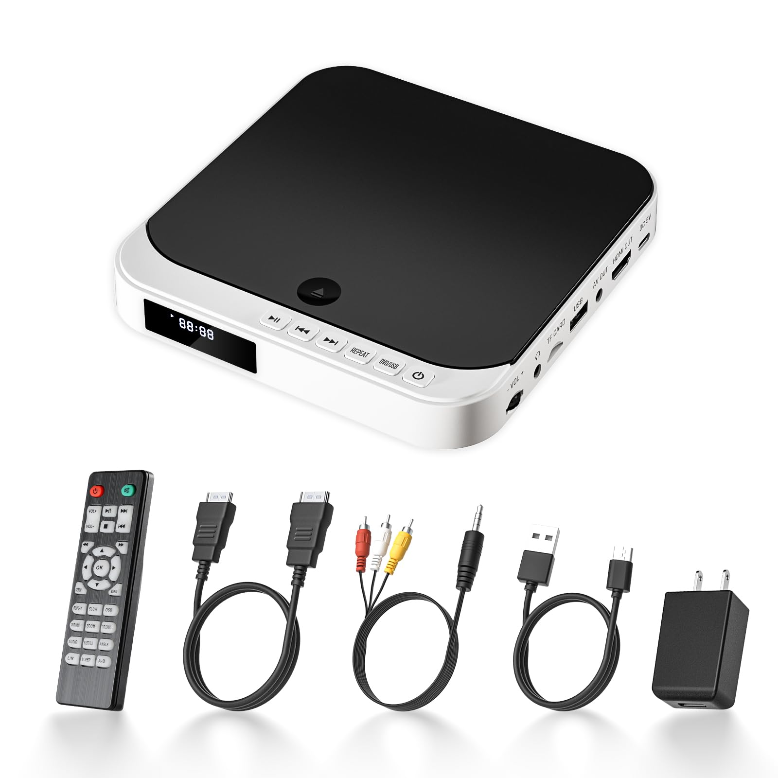 Amazon.com: DVD Players for TV with HDMI, DESOBRY Mini DVD Player for ...
