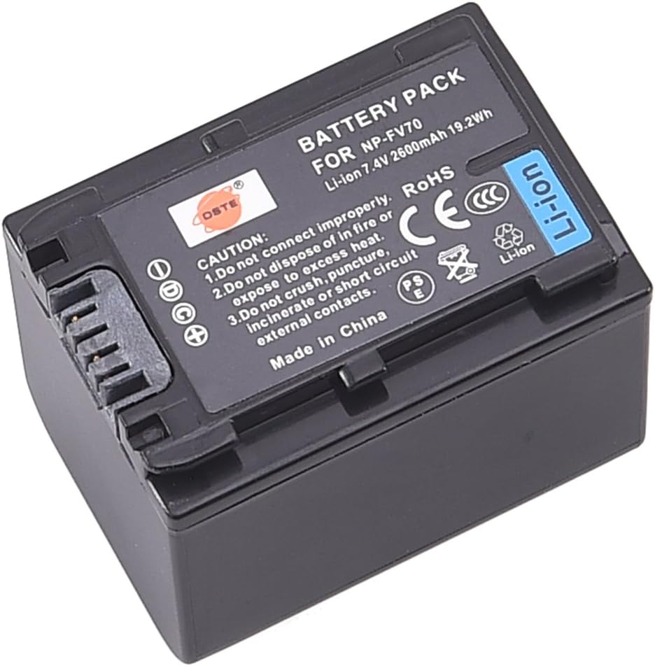 Sony NP-FV70 Batterie Infolithium Rechargeable Série V pour Caméscope ...