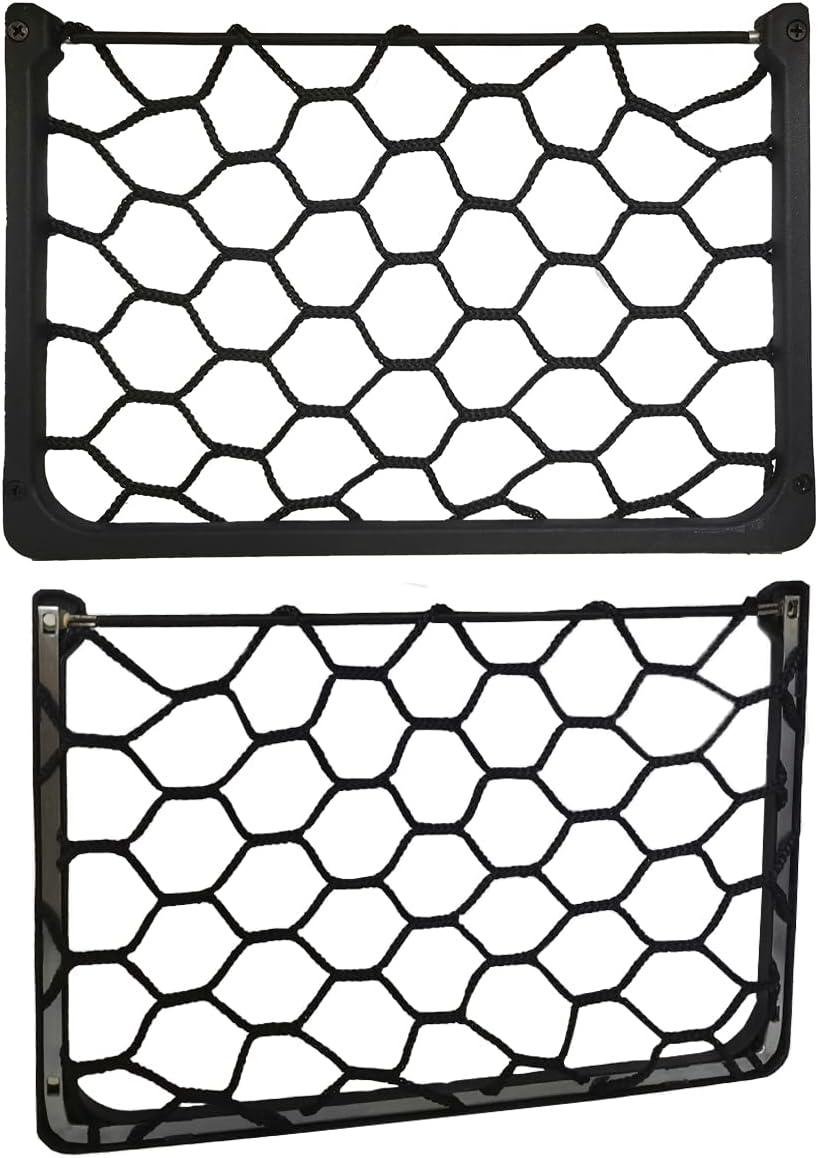 Campervan Storage Nets 2 Pack Caravan Elastic Pocket Mesh Holder Car ...