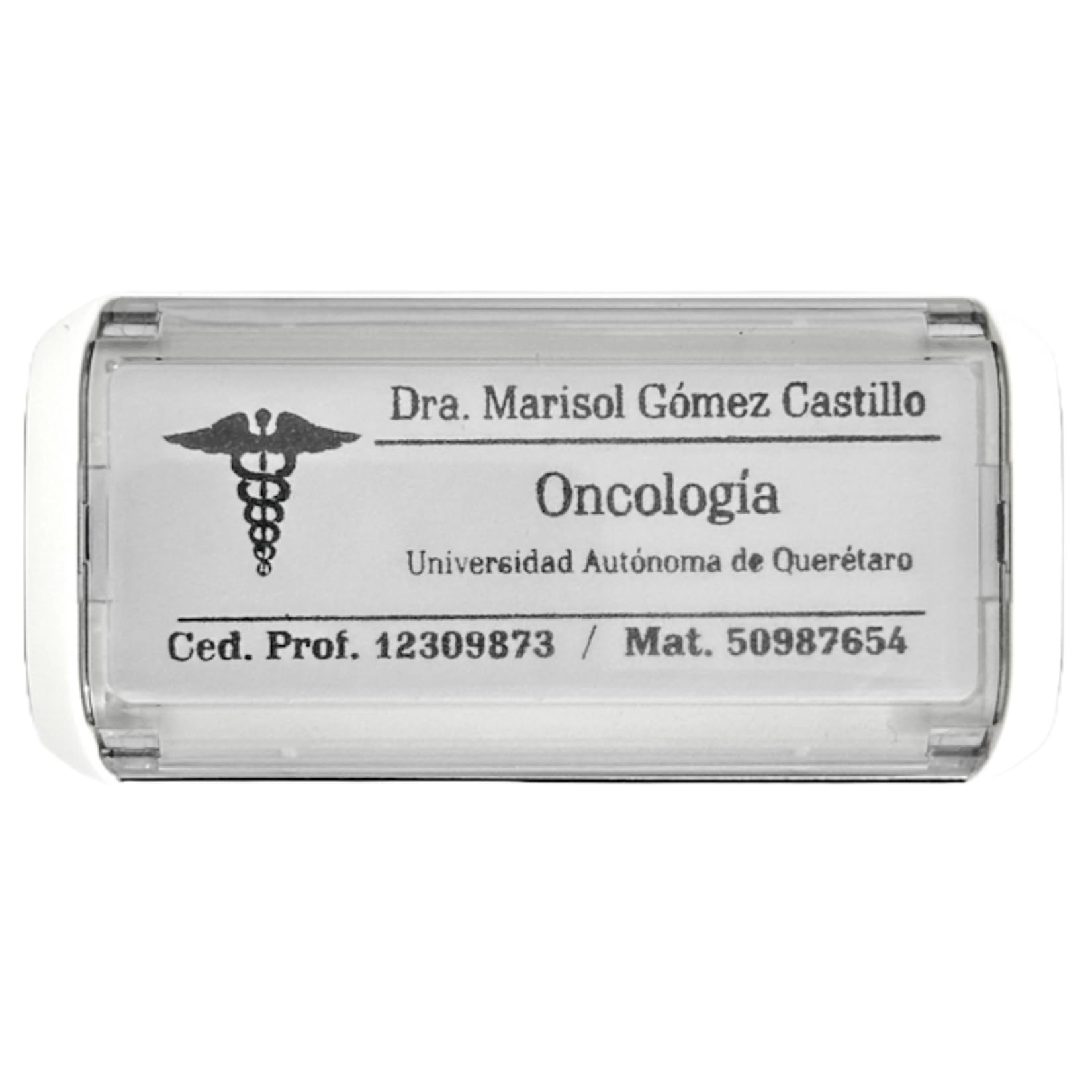 WRLD Sello Médico Personalizado Para Doctores, Enfermeras, Recetas ...