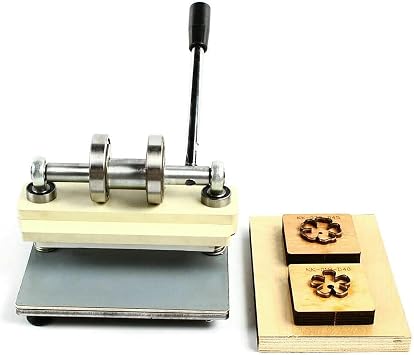 Amazon.com: QUGURLID Leather Embossing Machine,Manual Leather Die ...