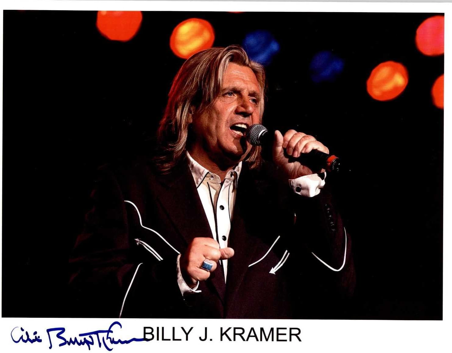 Billy J. Kramer Signed Autographed Glossy 8x10 Photo - COA Matching ...