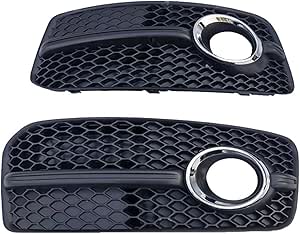 Amazon.com: StiGLi Car Fog Lamp Grille Facelift For Audi Q5 Sline SQ5 ...