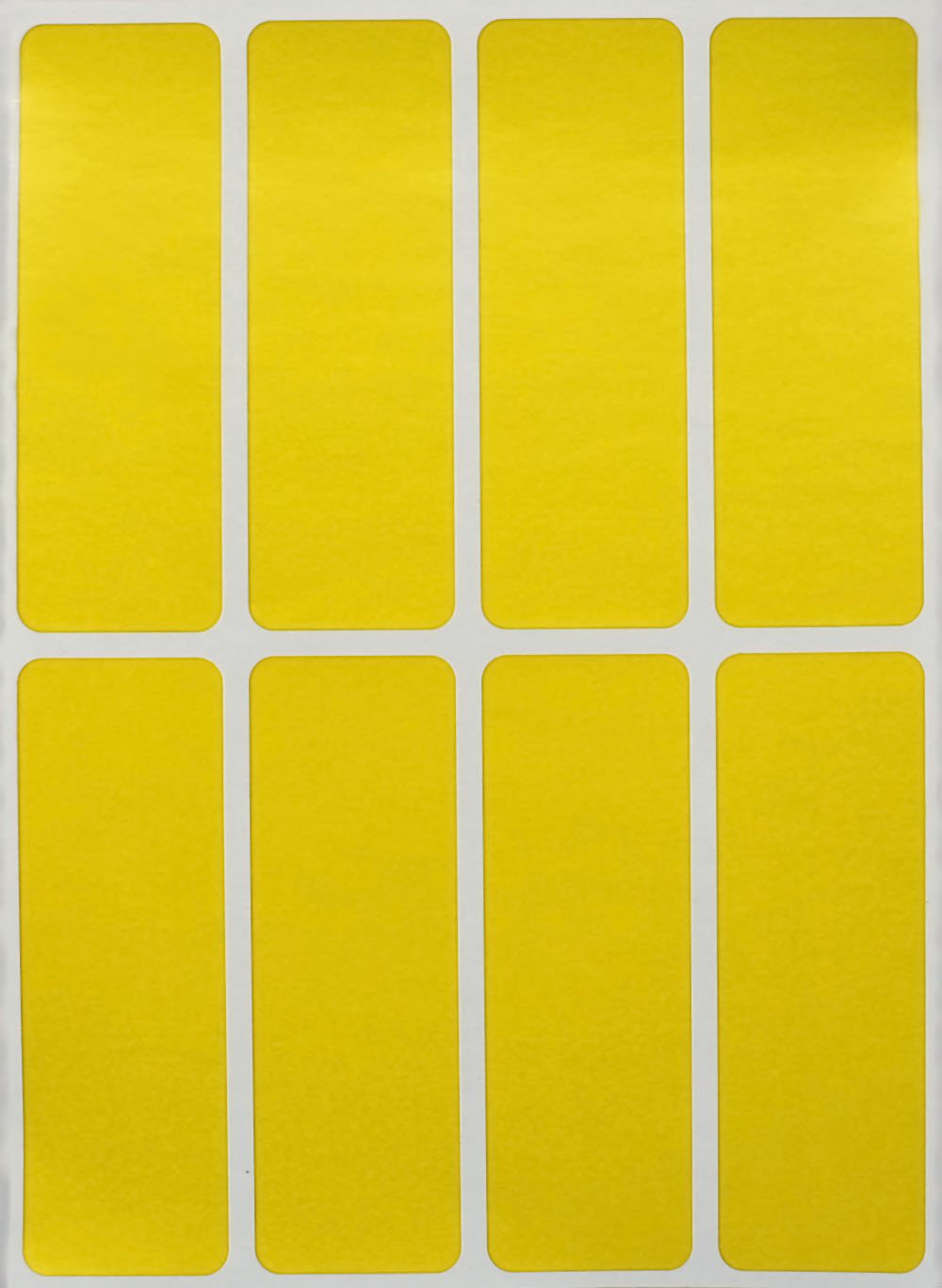 Royal Green Gommettes Étiquettes Autocollantes Rectangulaires Jaune ...