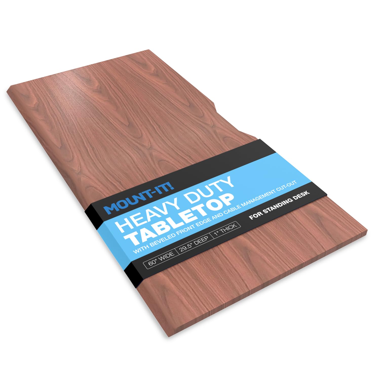 Amazon.com: Mount-It! Premium Tabletop for Sit Stand Desktops (60" Wide ...