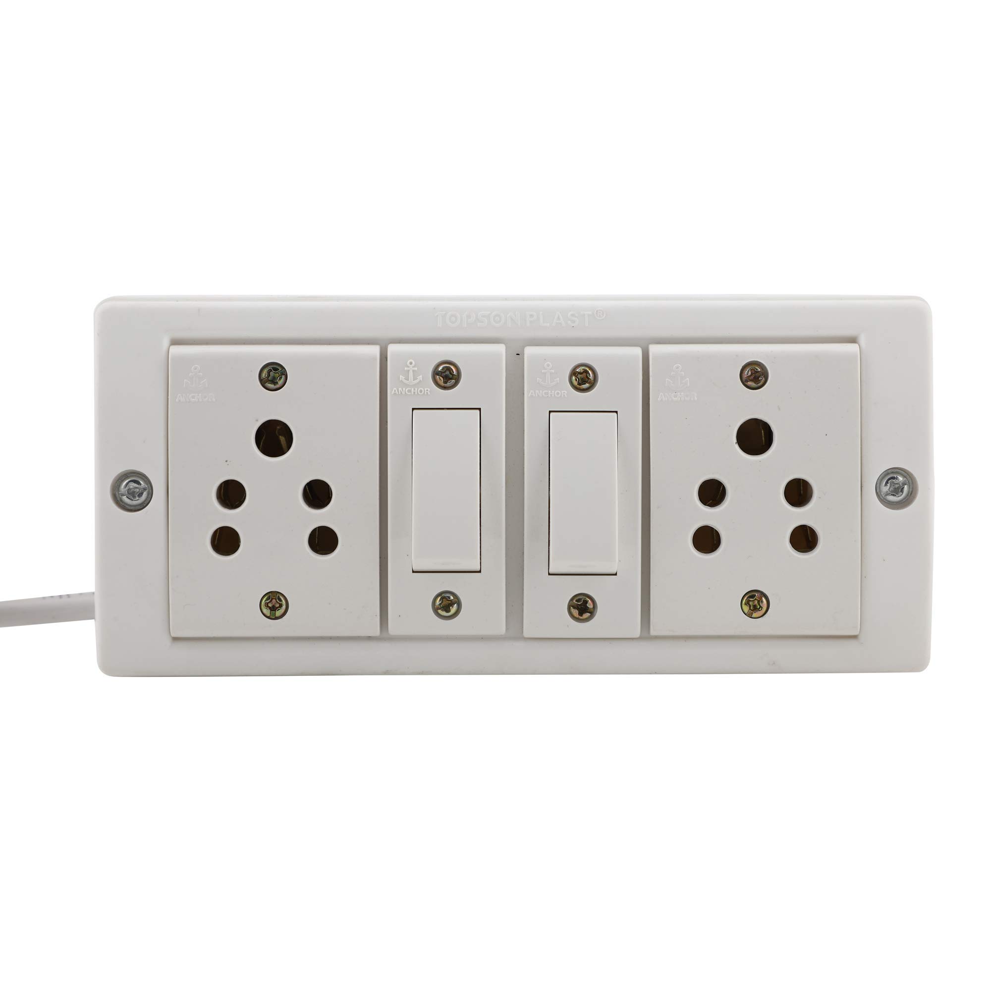 Buy NUSTAR Power Strip Multi-Outlet Extension Board Fitted with 2 ...