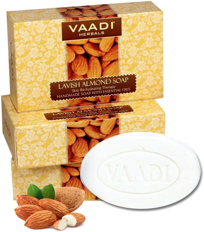 Amazon.com : Vaadi Herbals Lavender Extract Bar Soap with Rosemary Oil ...