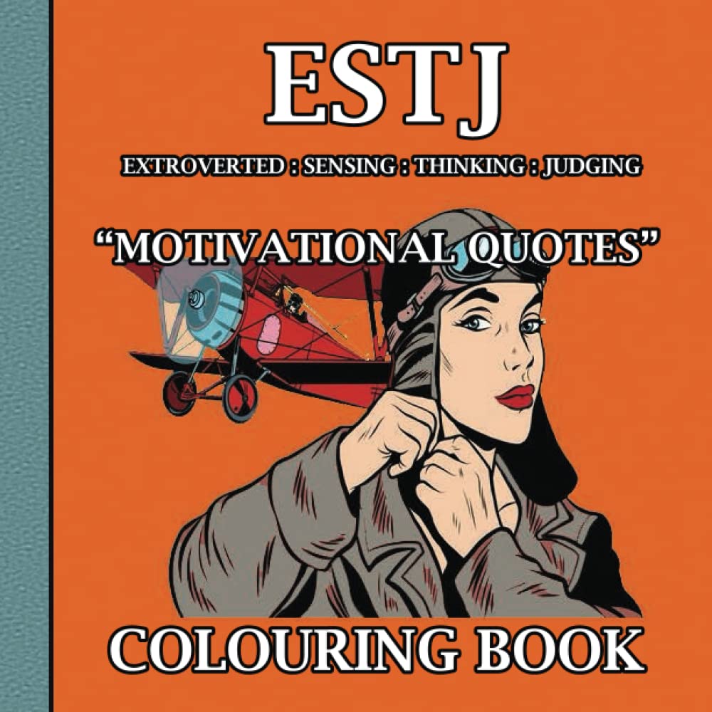 Estj Coloring Book For Adults With Motivational And Inspiring Quotes ...