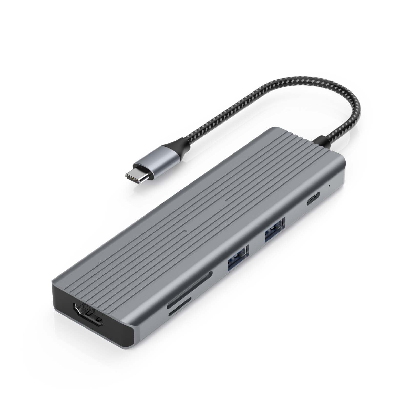 Snapklik.com : 4K HDMI Hub Adapter, 4K Docking Station
