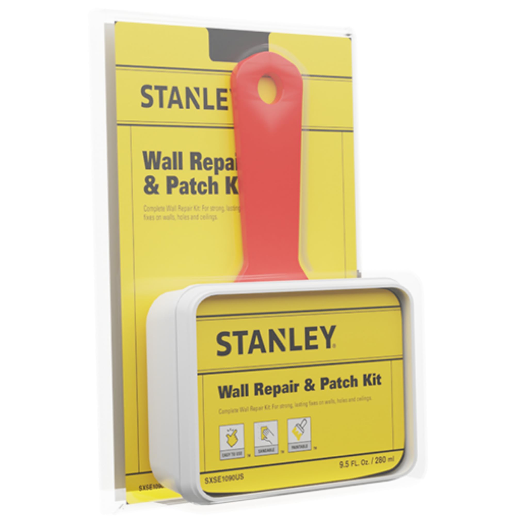 Stanley Drywall Patch Repair Kit - 1x9.5 Fl Oz., Complete Drywall Patch ...