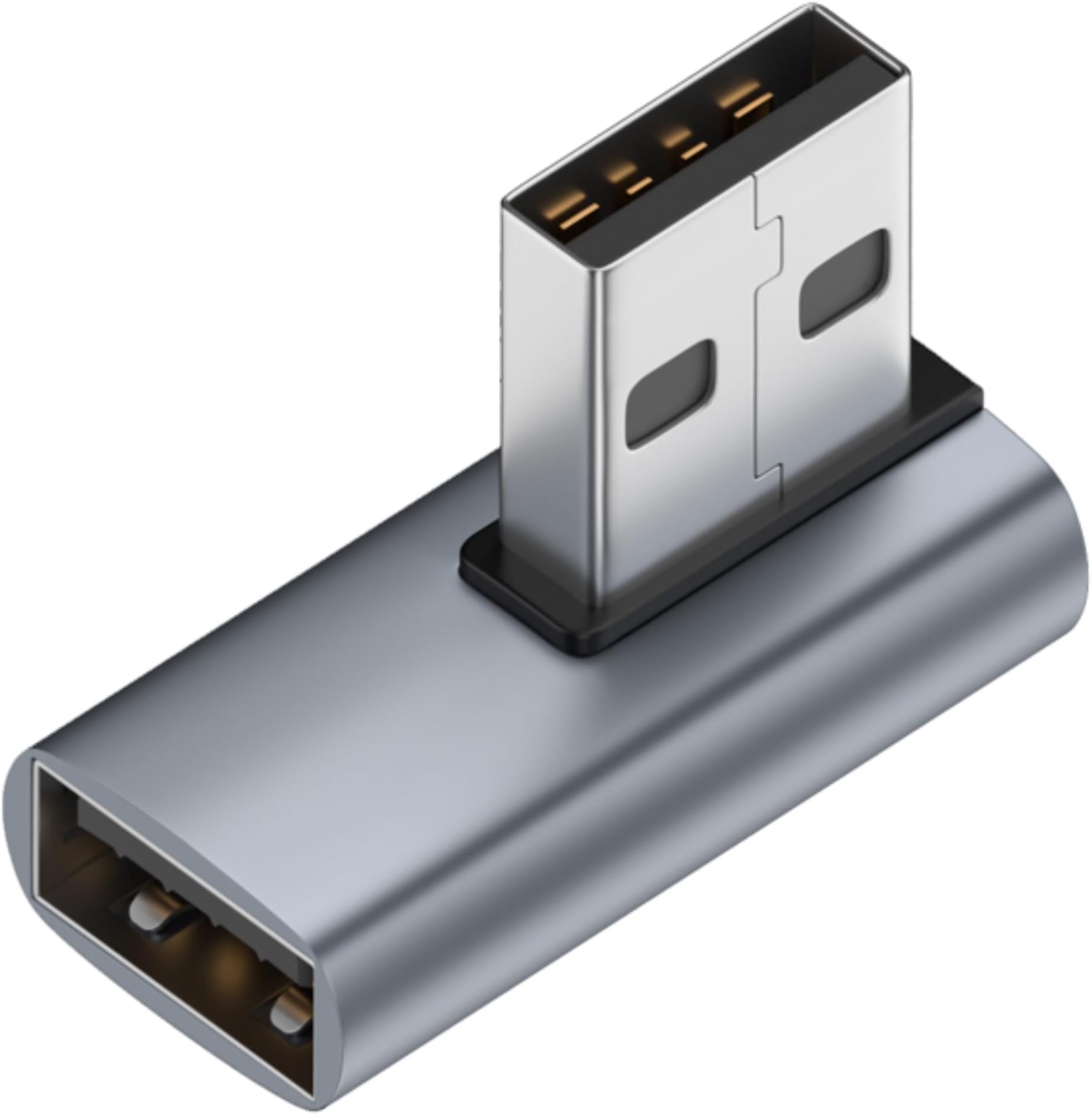 Amazon.co.jp: 全8種 fine-R USB3.0 USB A メス USB-A オス 変換アダプタ 方向変換 L字 L型 90 ...