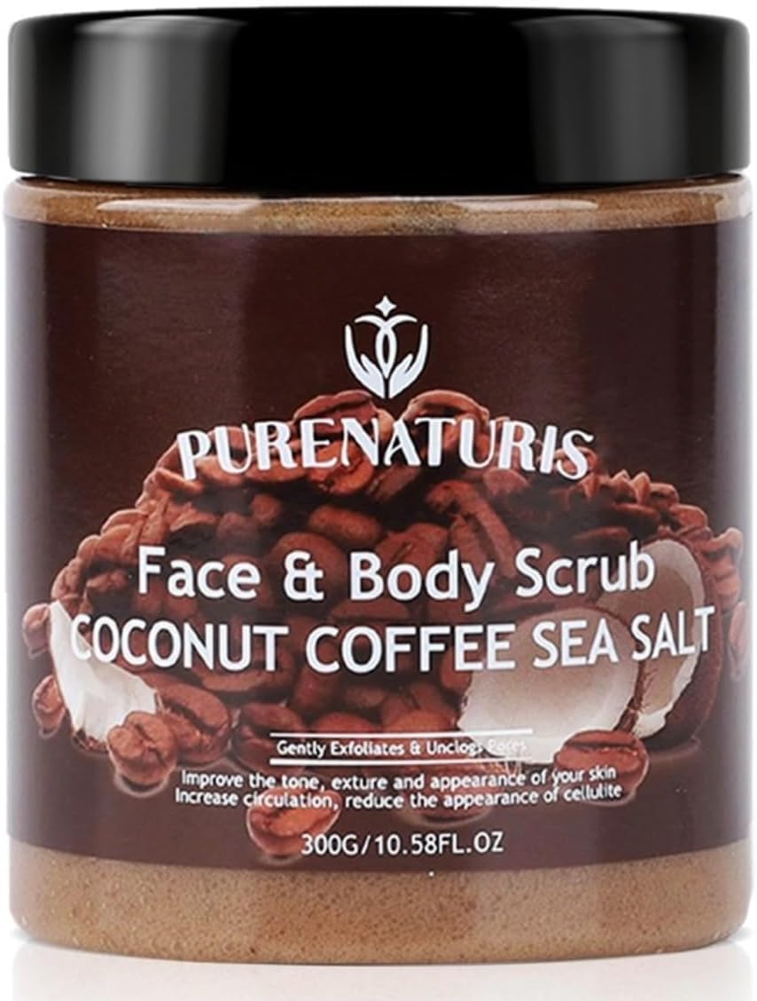 Amazon.com : Coffee Body Scrub, Exfoliating Body Scrub, Arabica Coffee ...