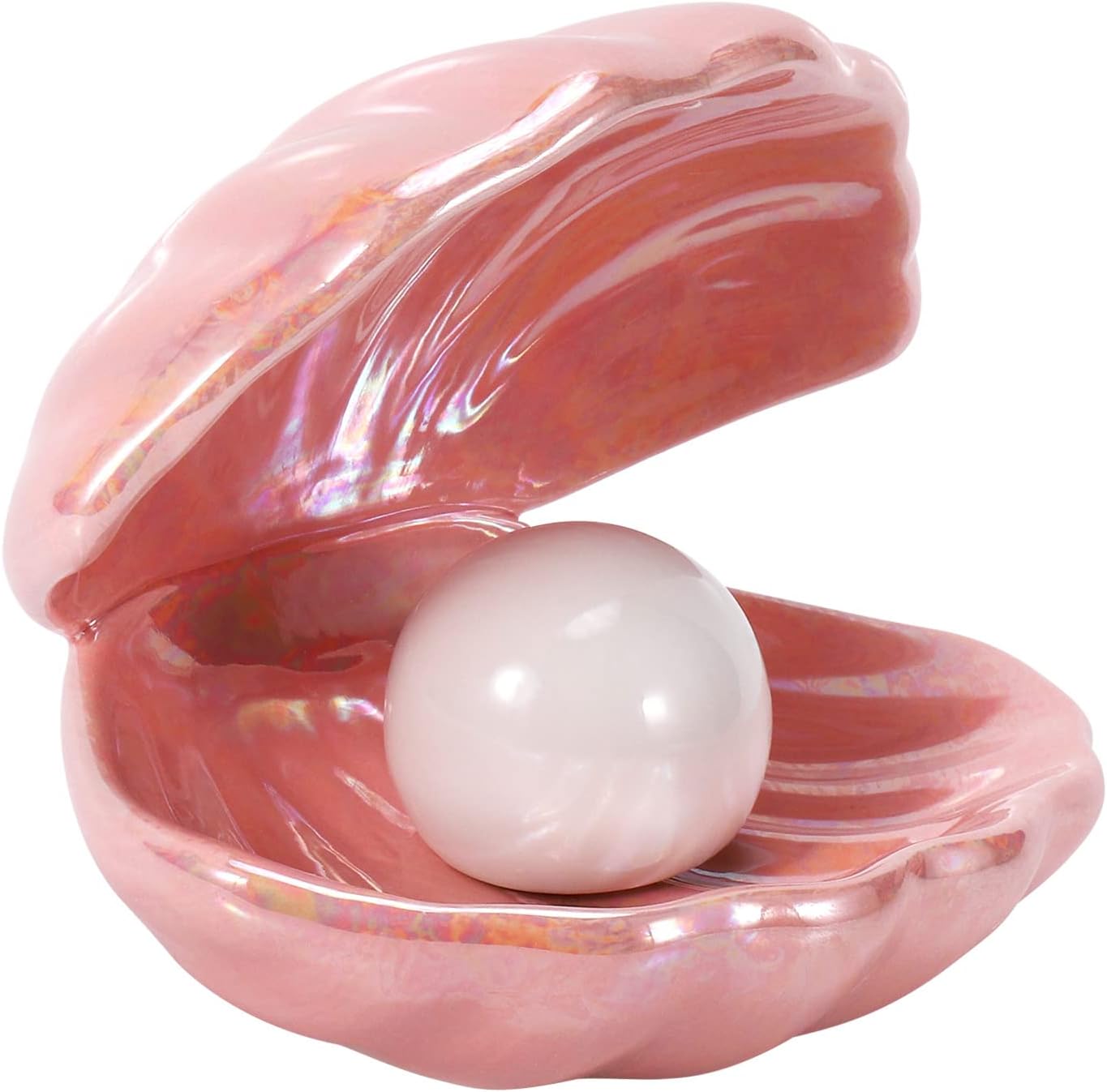 Liseng Shell Pearl Light LED Accent Lamp Portable Night Light Desktop ...