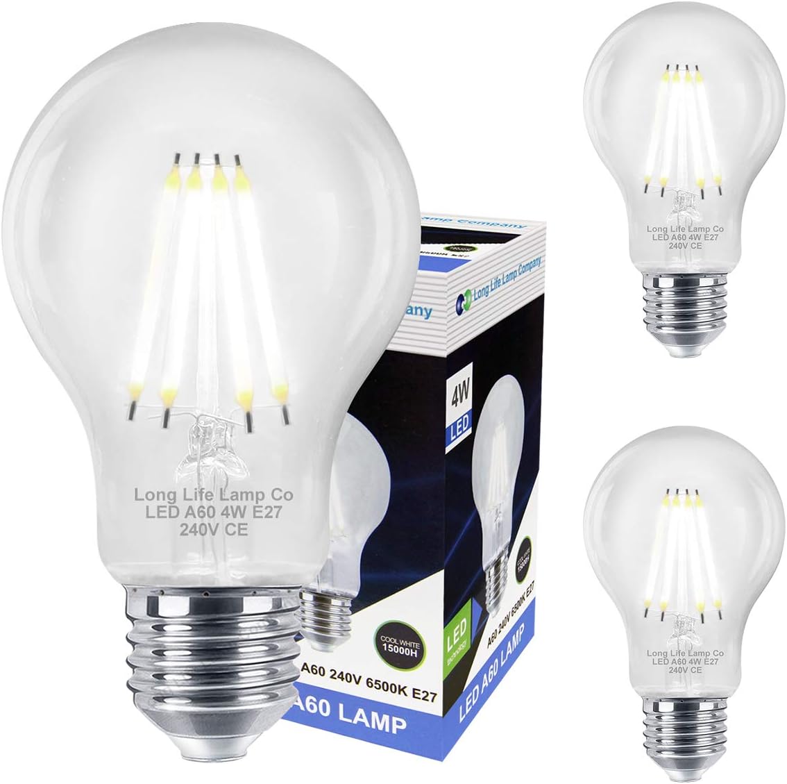 Long Life Lamp Company 15w GLS LED Light Bulb E27 Edison Screw Very ...