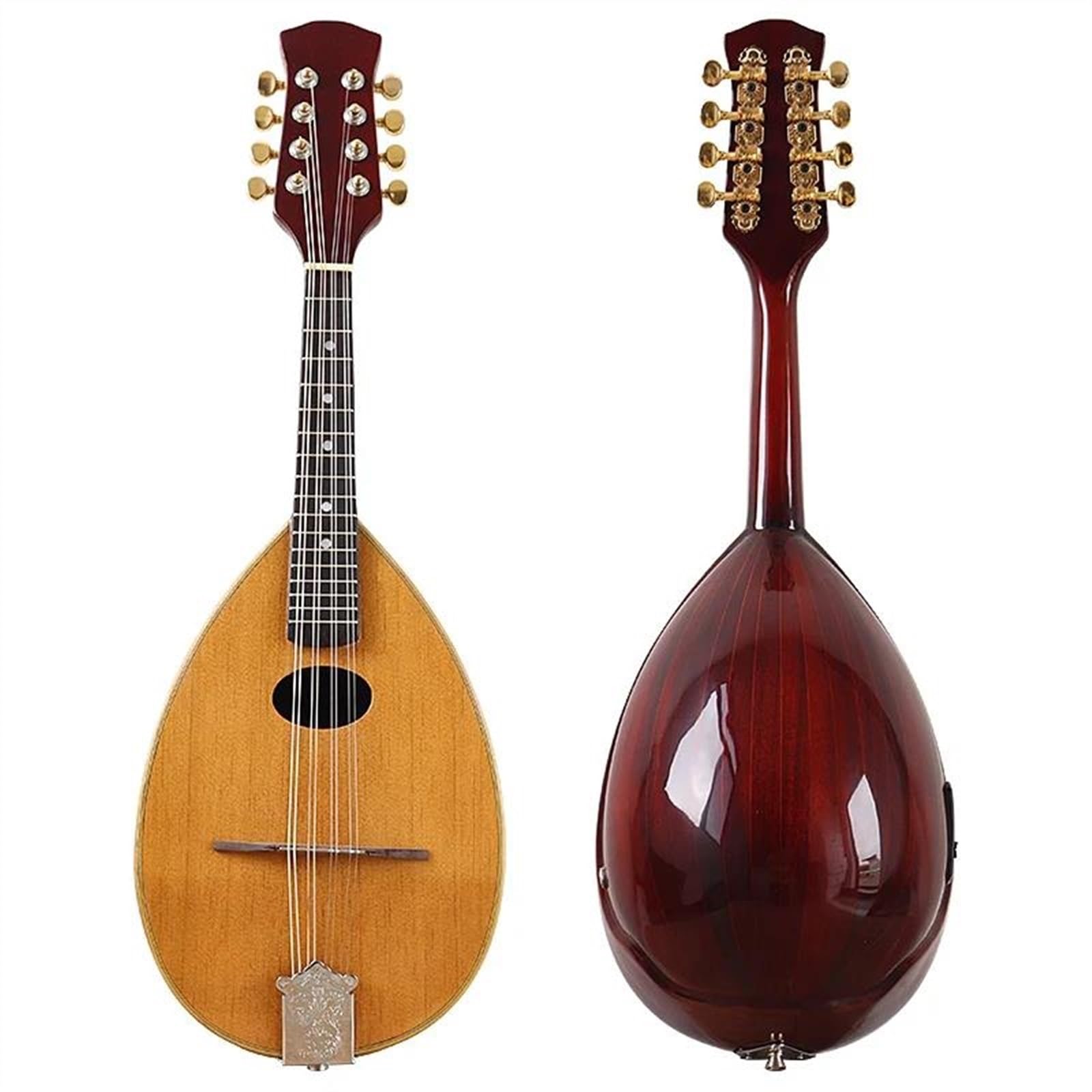 Amazon.com: Adult Mandolin Musical Instrument Hand-made Solid Spruce ...
