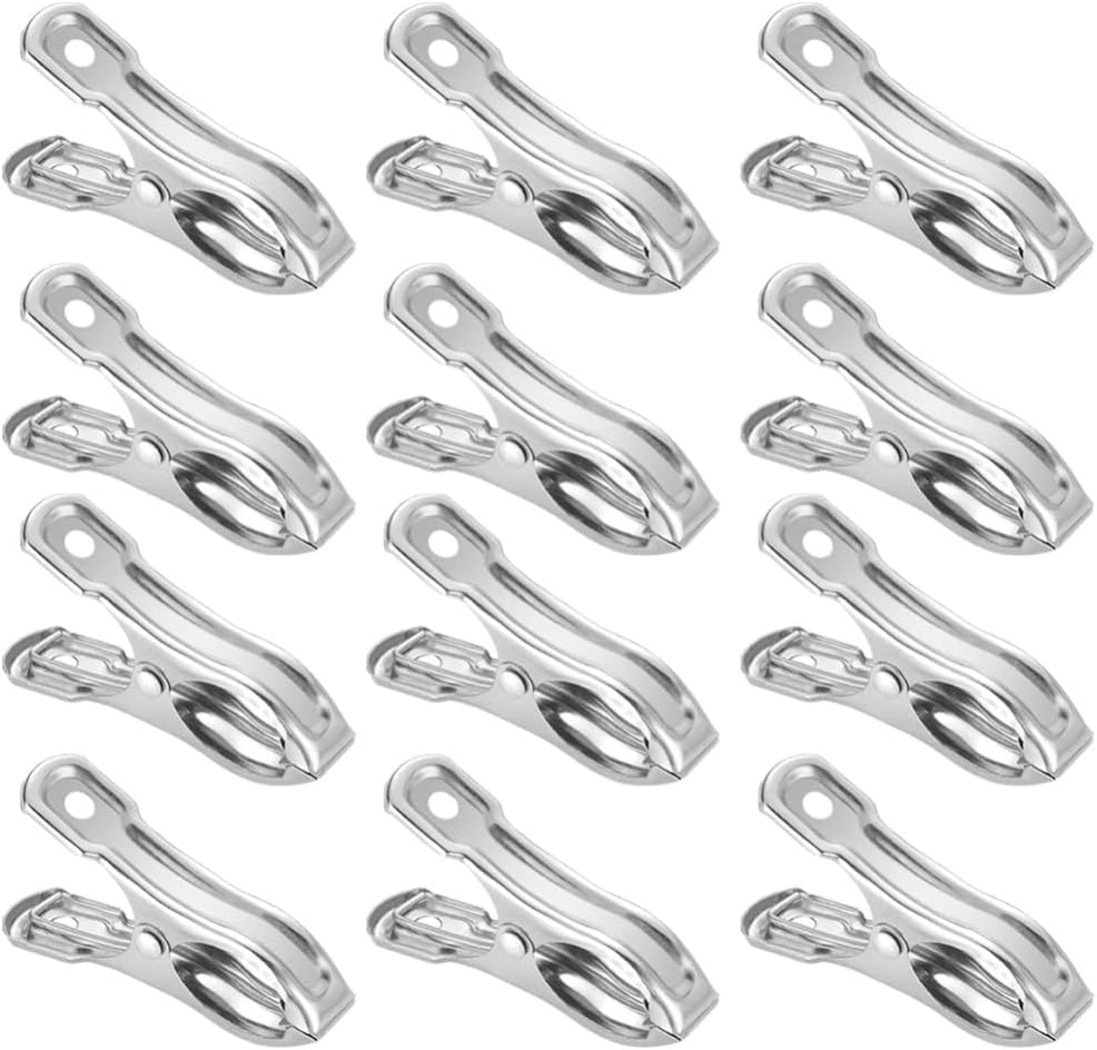 Amazon | Cabilock 温室 クリップ ハウスパッカー 温室クランプクリップ 園芸用 フィルムクリップ ステンレス 20個 支柱に ...