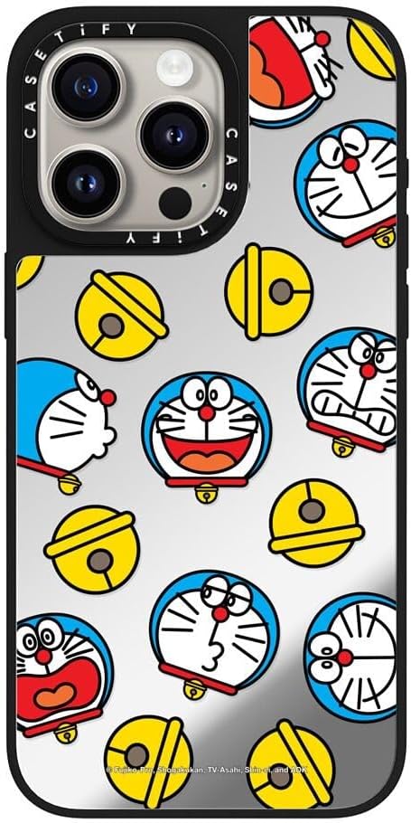 Amazon.com: CASETiFY Mirror iPhone 15 Pro Max Case [Doraemon Co-Lab / 4 ...